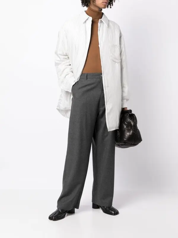 MAISON MARGIELA Striped Padded Shirt