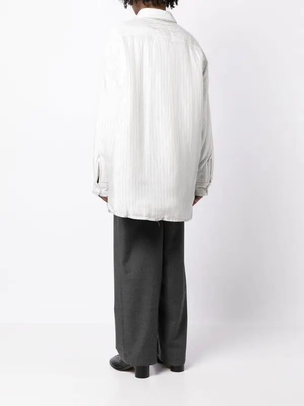 MAISON MARGIELA Striped Padded Shirt