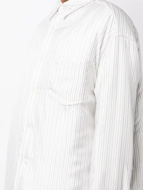 MAISON MARGIELA Striped Padded Shirt