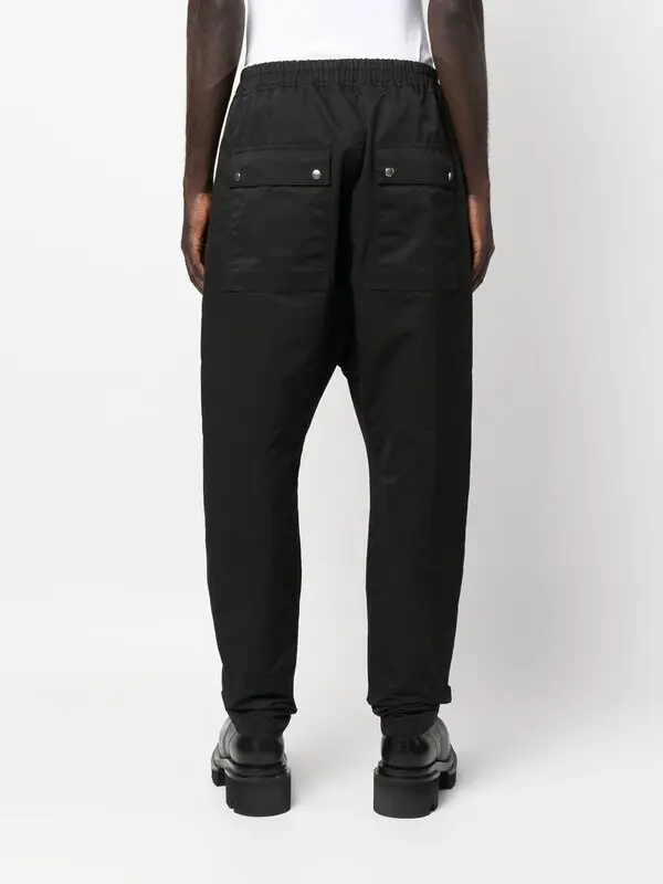 Rick Owens Drop-crotch Trousers - Black