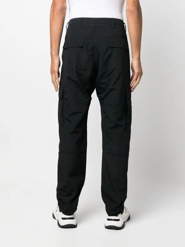 COUNTY OF MILAN Marcelo Burlon Logo-embroidered Cargo Trousers