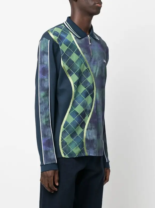 Ahluwalia Abstract-print Polo Shirt