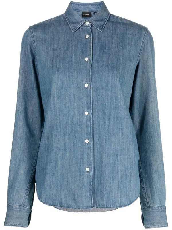Aspesi Fitted Denim Shirt