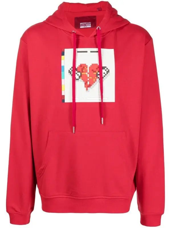 MOSTLY HEARD RARELY SEEN 8-BIT No More Heartbreaks' Long-sleeve Hoodie