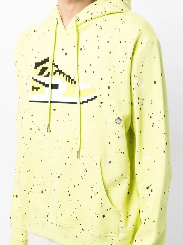 MOSTLY HEARD RARELY SEEN 8-BIT Neon Volt Long-sleeve Hoodie