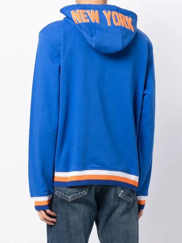 MOSTLY HEARD RARELY SEEN New York Long-sleeve Hoodie - Blue