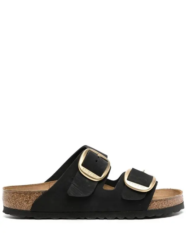 BIRKENSTOCK Arizona Buckled Sandals - Black
