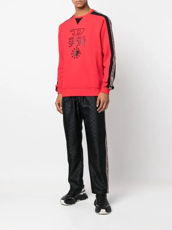 DIESEL® Logo-jacquard Track Pants