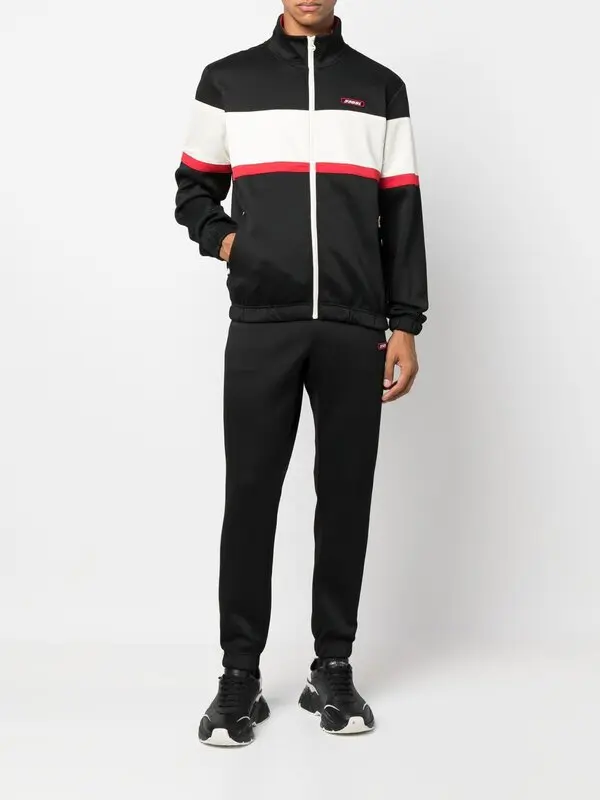 DIESEL® Logo-patch Tapered Track Pants