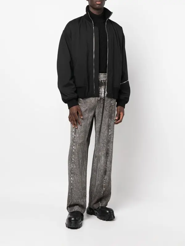 DIESEL® P-enid Faded-effect Jeggings - Grey