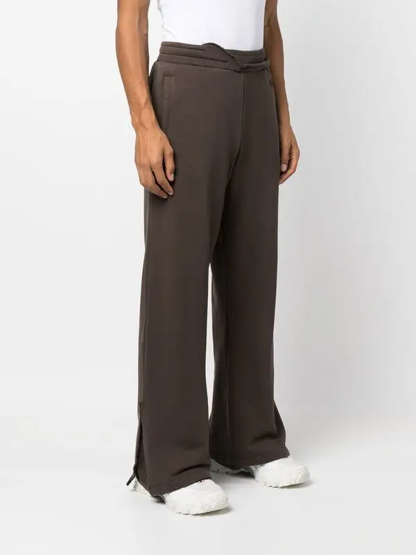 DIESEL® P-toppal Logo-embroidered Wide-leg Track Pants