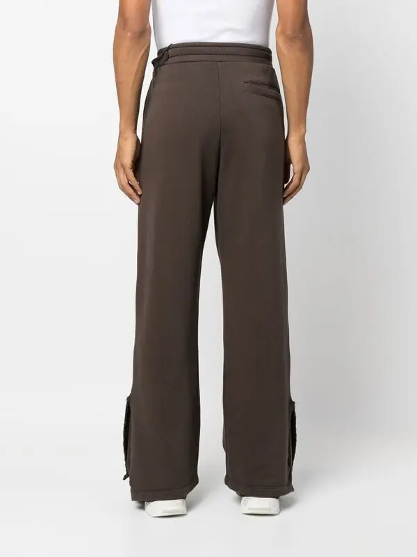 DIESEL® P-toppal Logo-embroidered Wide-leg Track Pants