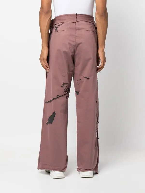 DIESEL® P-martainoff Devoré-effect Track Pants