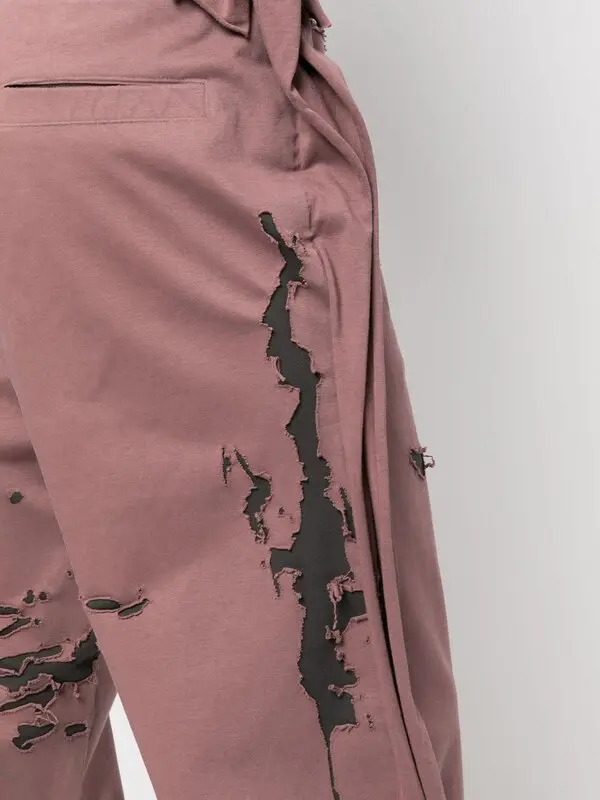 DIESEL® P-martainoff Devoré-effect Track Pants