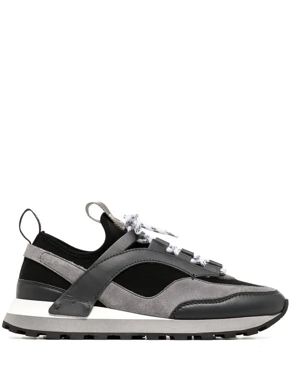 FERRAGAMO Pull-on Low-top Sneakers - Black