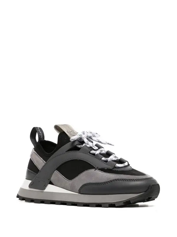FERRAGAMO Pull-on Low-top Sneakers - Black
