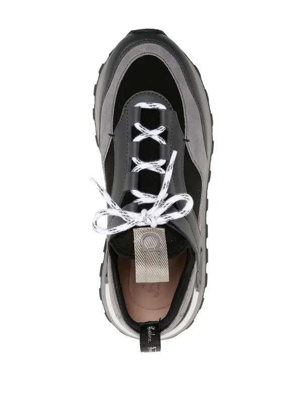 FERRAGAMO Pull-on Low-top Sneakers - Black
