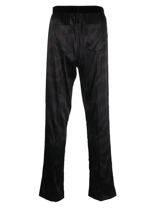 TOM FORD Patterned Logo-waistband Pyjama Trousers