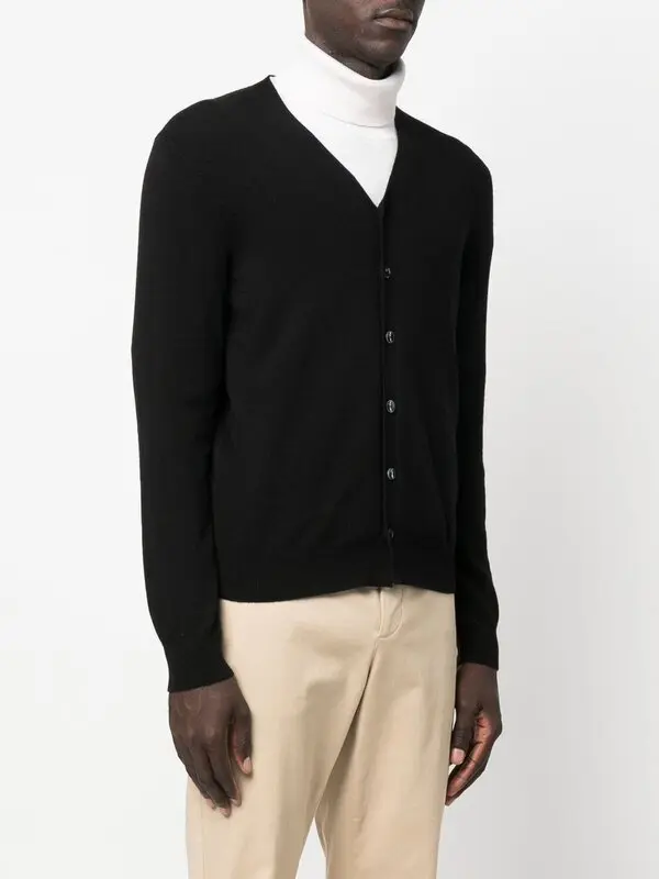 Malo V-neck Button-down Knit Cardigan
