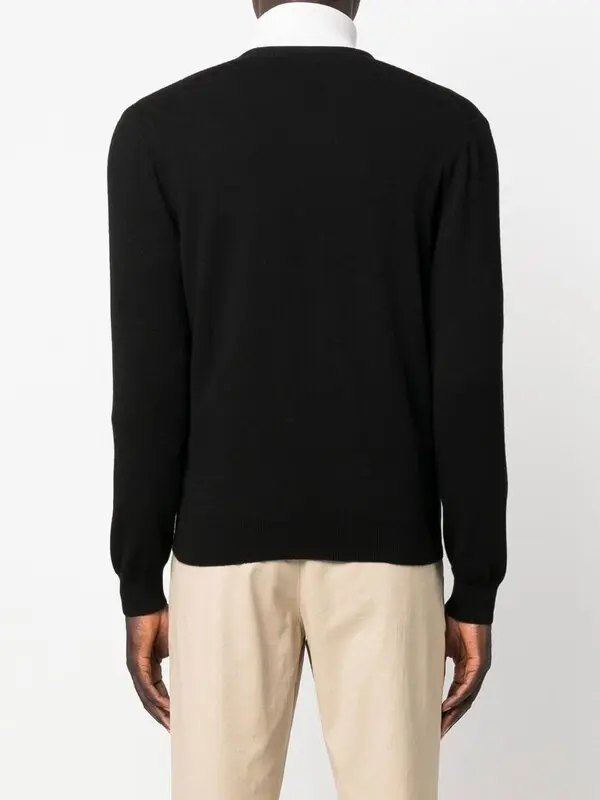 Malo V-neck Button-down Knit Cardigan