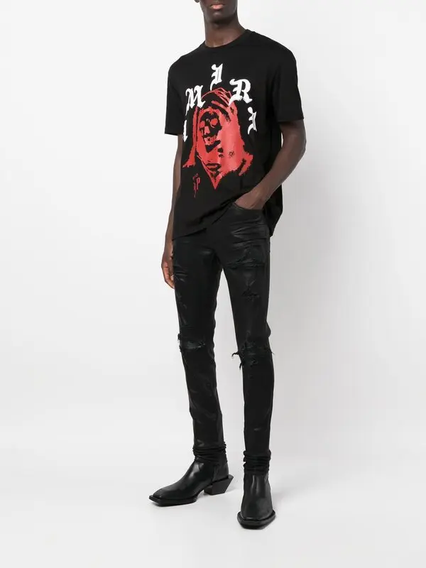Amiri X Wes Lang Solar Kings T-shirt - Black