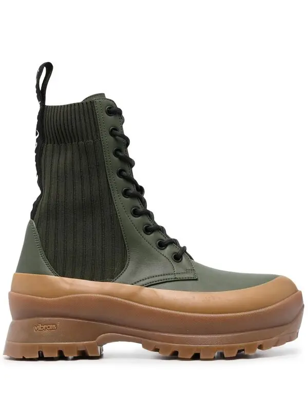 Stella McCartney Trace Lace-up Ankle Boots