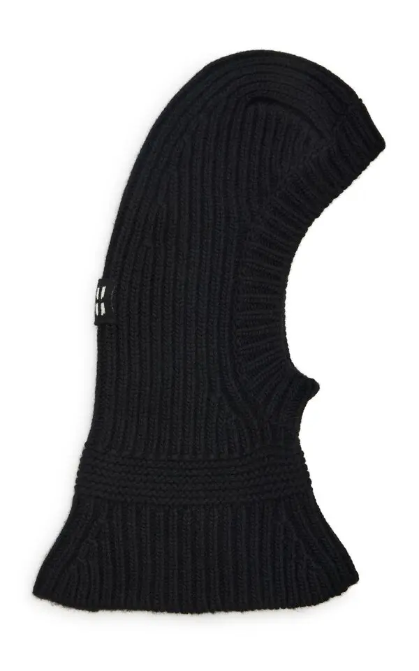 Miu Miu Wool-cashmere Balaclava - Black