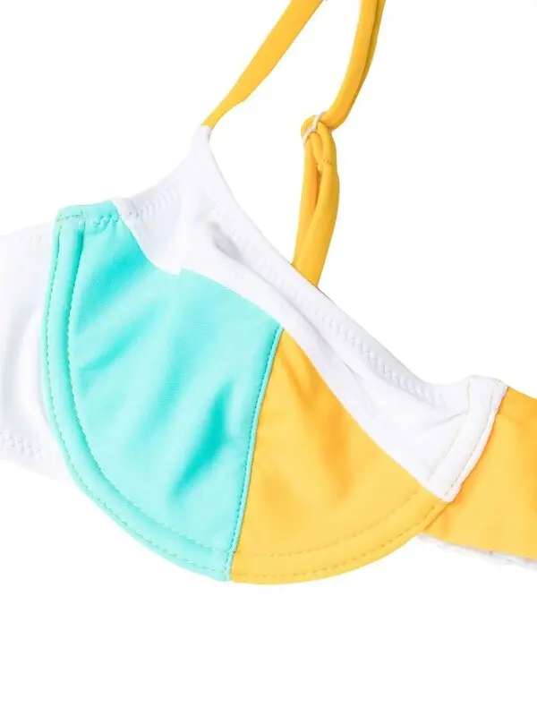 Solid & Striped The Emily Color-block Bikini Top