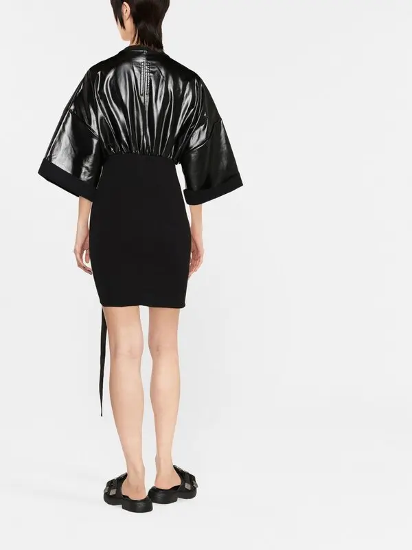 Rick Owens Tommy Cinched-waist Mini Dress