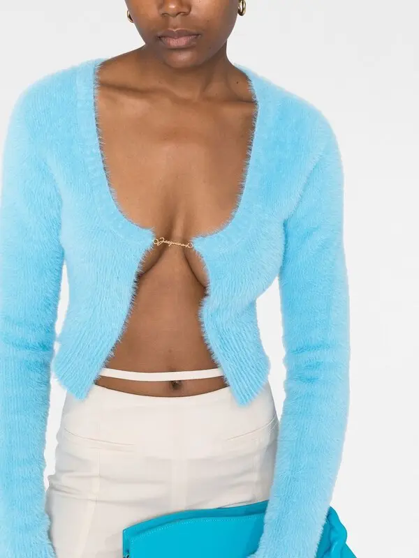 Jacquemus La Maille Neve Long Sleeve Cardigan