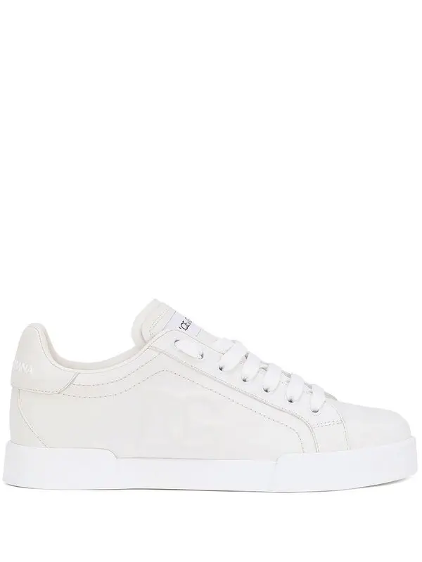 Dolce & Gabbana Portofino Leather Sneakers