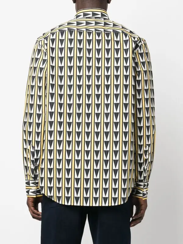 LANVIN Pattered Button-up Shirt