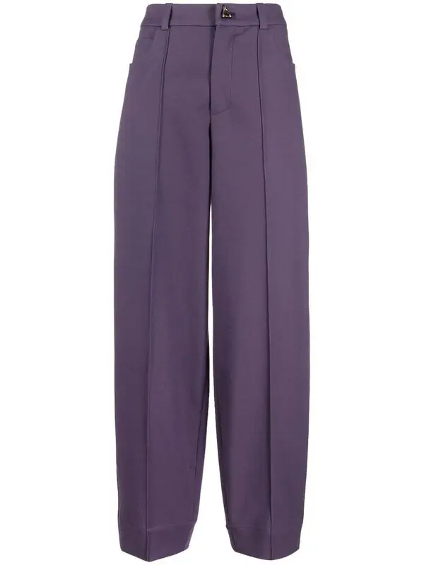 AERON Tapered-leg Wool Trousers