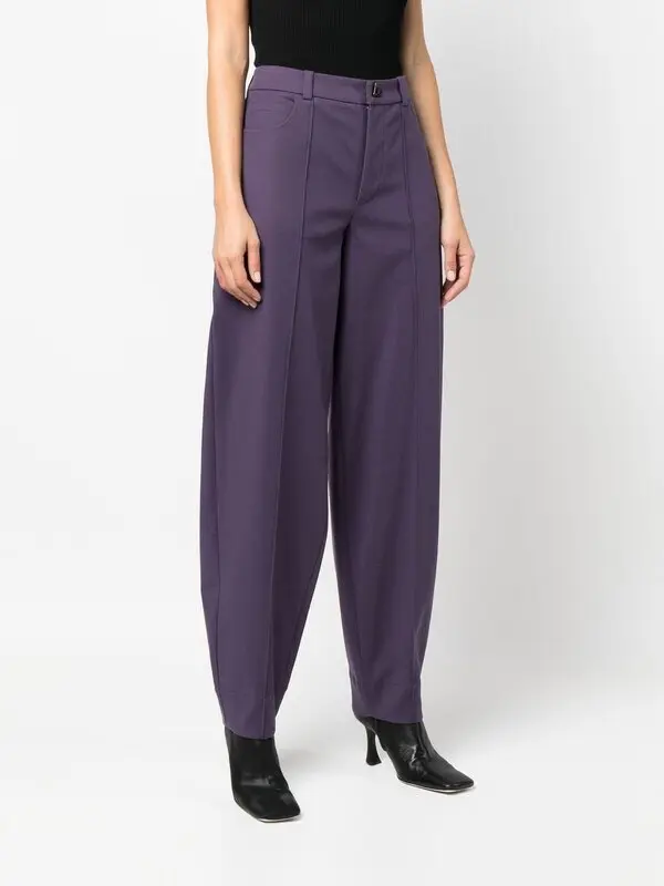 AERON Tapered-leg Wool Trousers