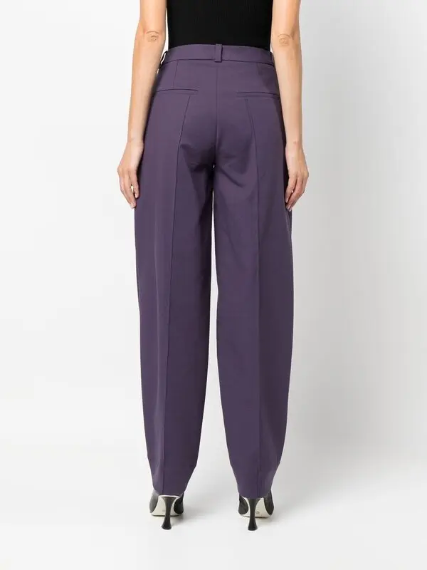 AERON Tapered-leg Wool Trousers