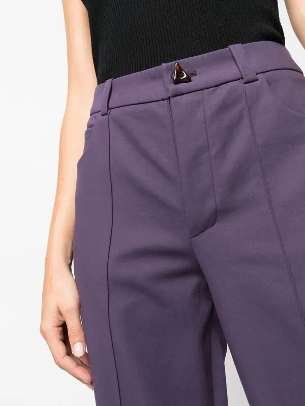 AERON Tapered-leg Wool Trousers