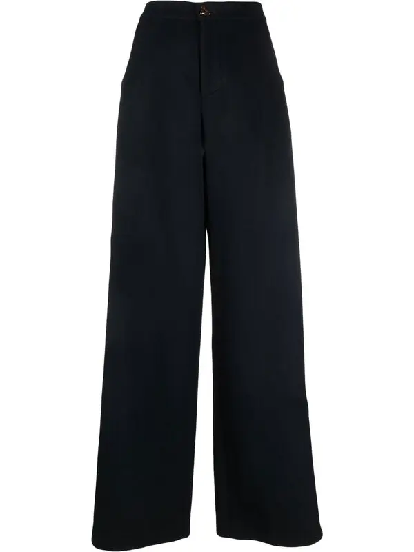 AERON Wide-leg Wool Trousers