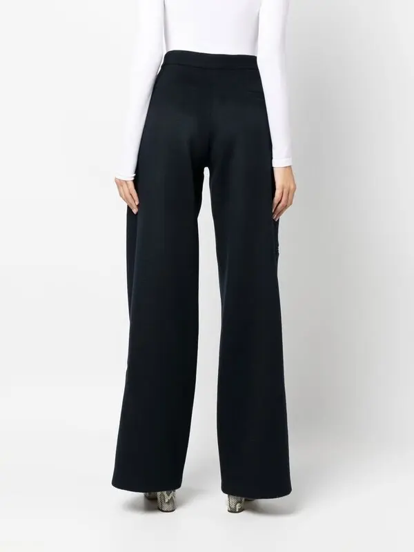 AERON Wide-leg Wool Trousers