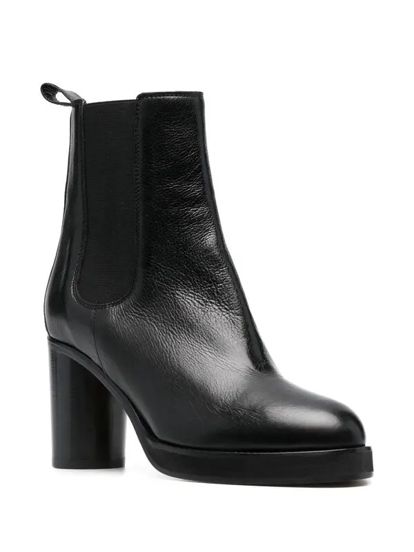 Isabel Marant 90mm Leather Chelsea Boots