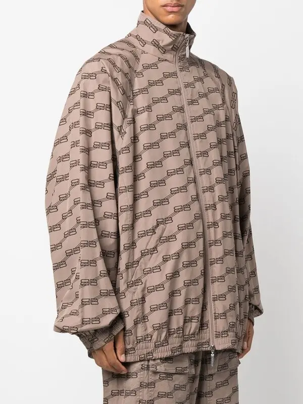 Balenciaga Bb Monogram Track Jacket