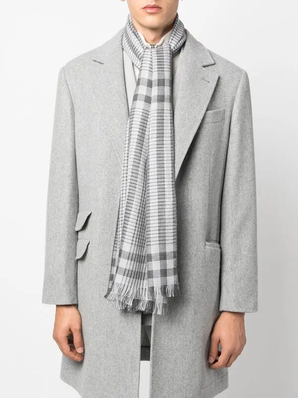 Brunello Cucinelli Check-print Scarf