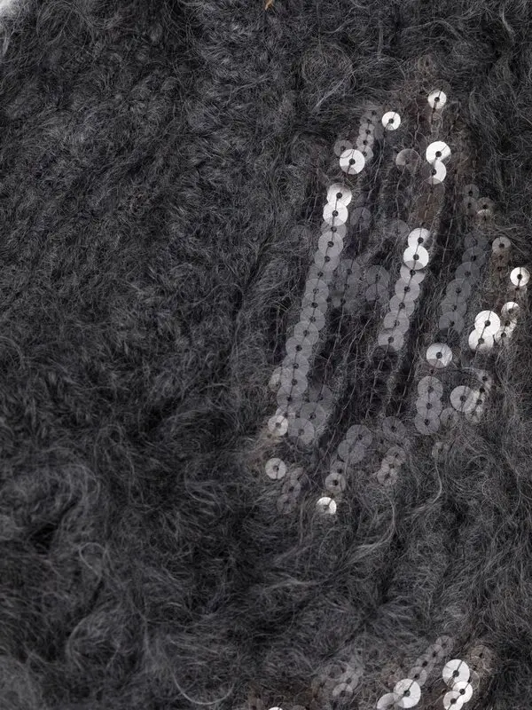 Brunello Cucinelli Knitted Embroidered Balaclava