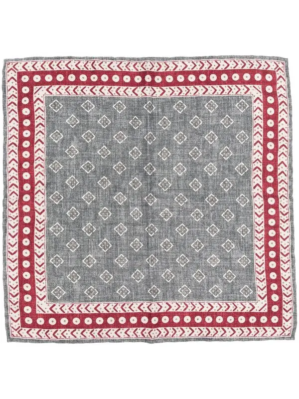 Brunello Cucinelli Printed Pocket Neckerchief
