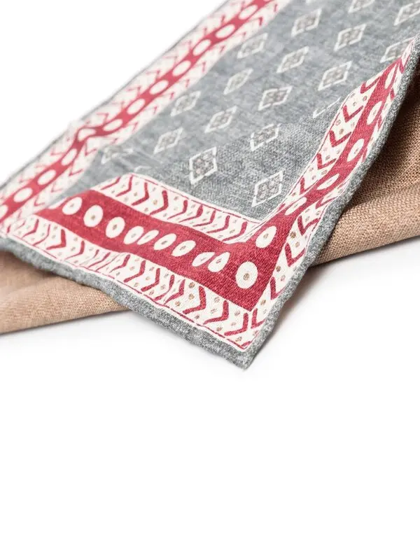 Brunello Cucinelli Printed Pocket Neckerchief