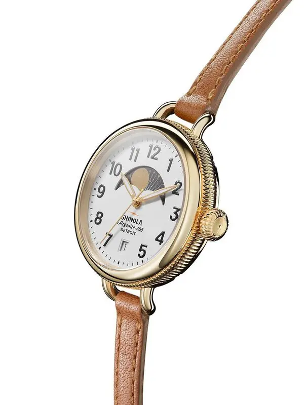 Shinola The Birdy Moon Phase 34mm Timepiece