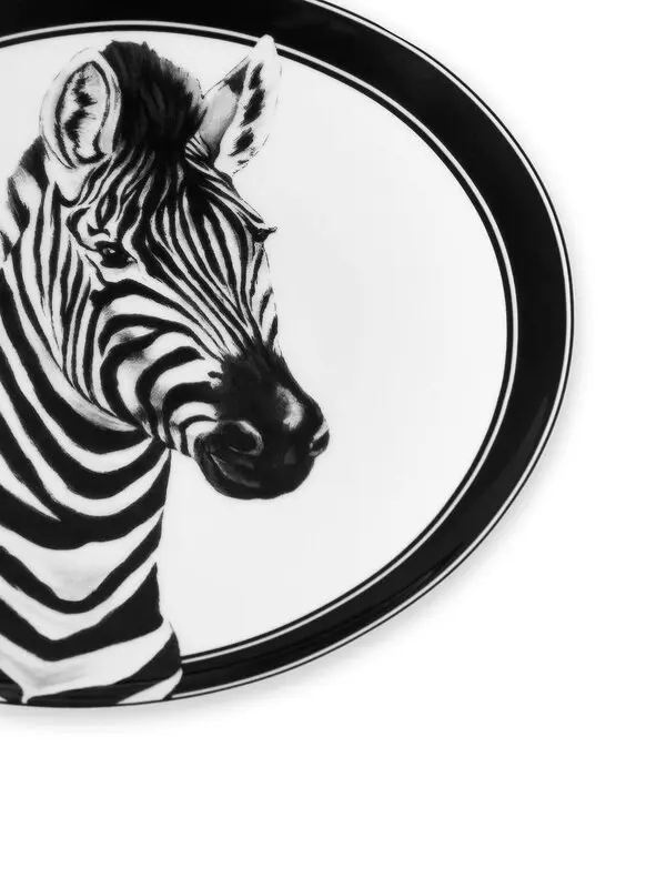 Dolce & Gabbana Zebra-print Bread Plates