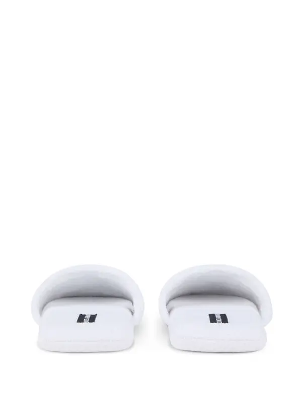 Dolce & Gabbana Barocco-print Terry-cloth Slippers