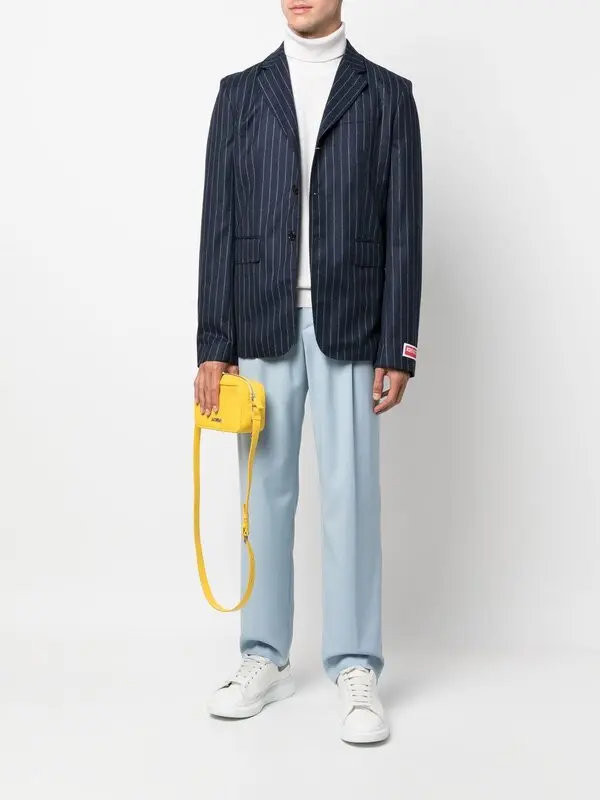 Kenzo Pinstripe Single-breasted Blazer