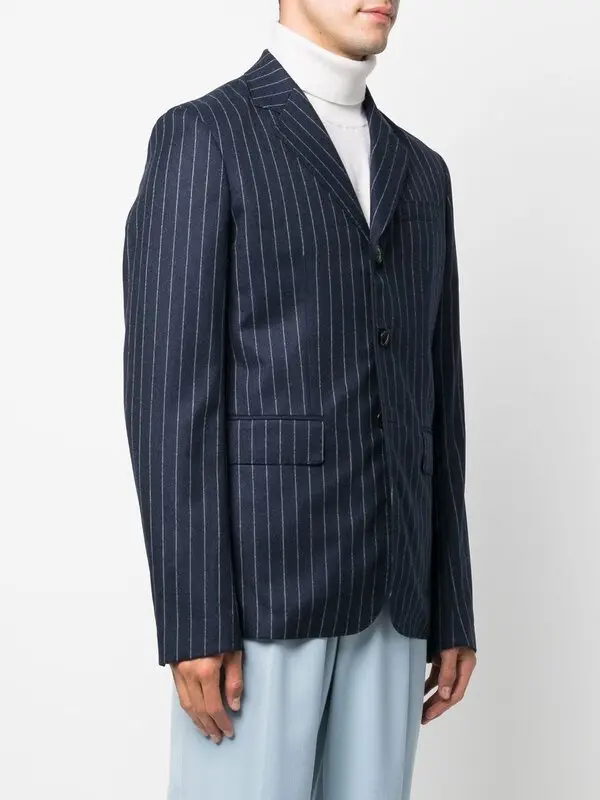 Kenzo Pinstripe Single-breasted Blazer
