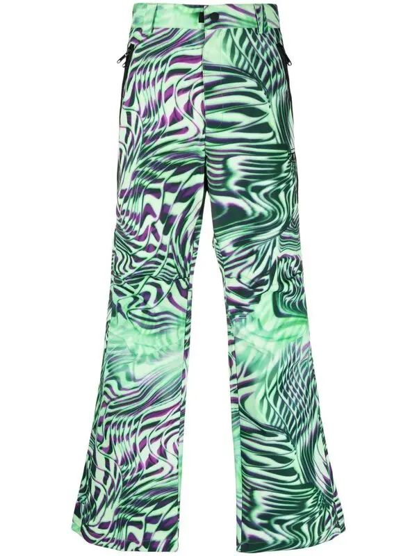 DIESEL Optical-print Canvas Trousers